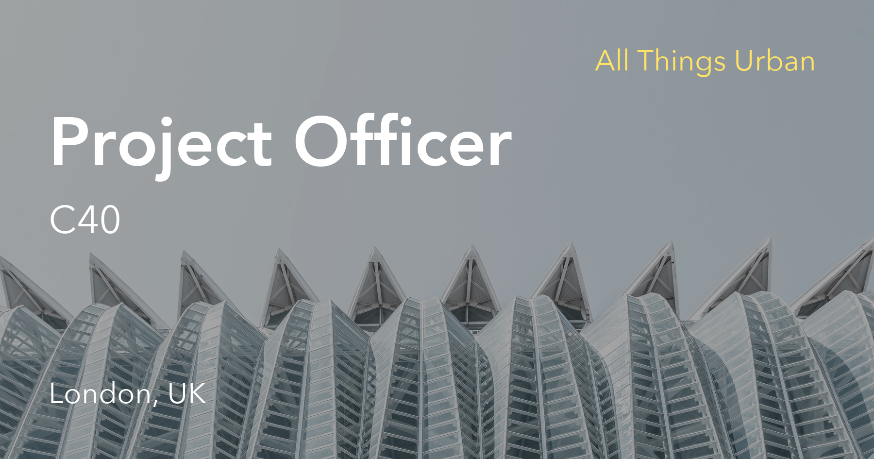 All Things Urban - Project Officer, Zero Emission Bus Rapid-Deployment ...