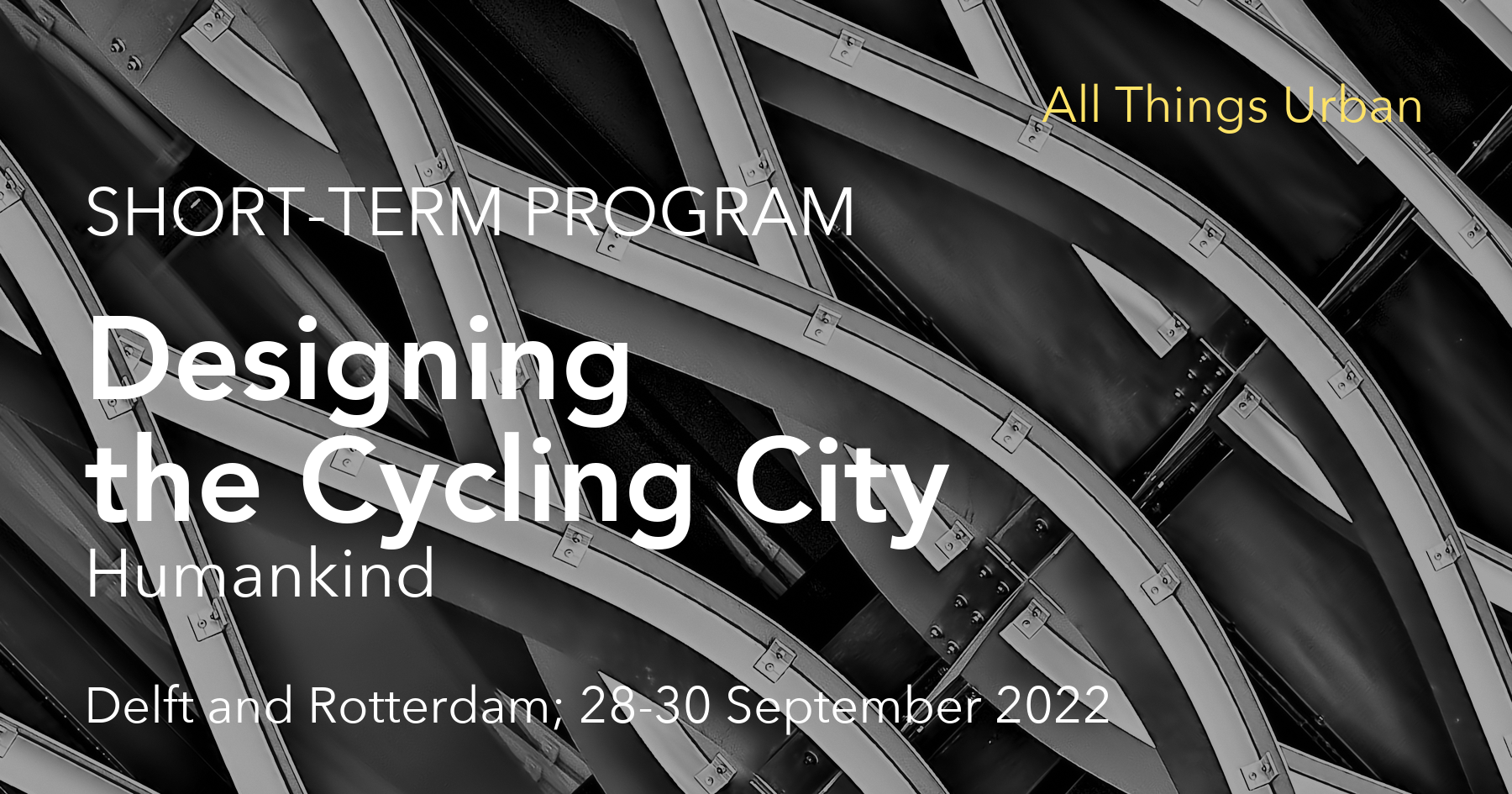 All Things Urban - Designing the Cycling City – The Masterclass by ...